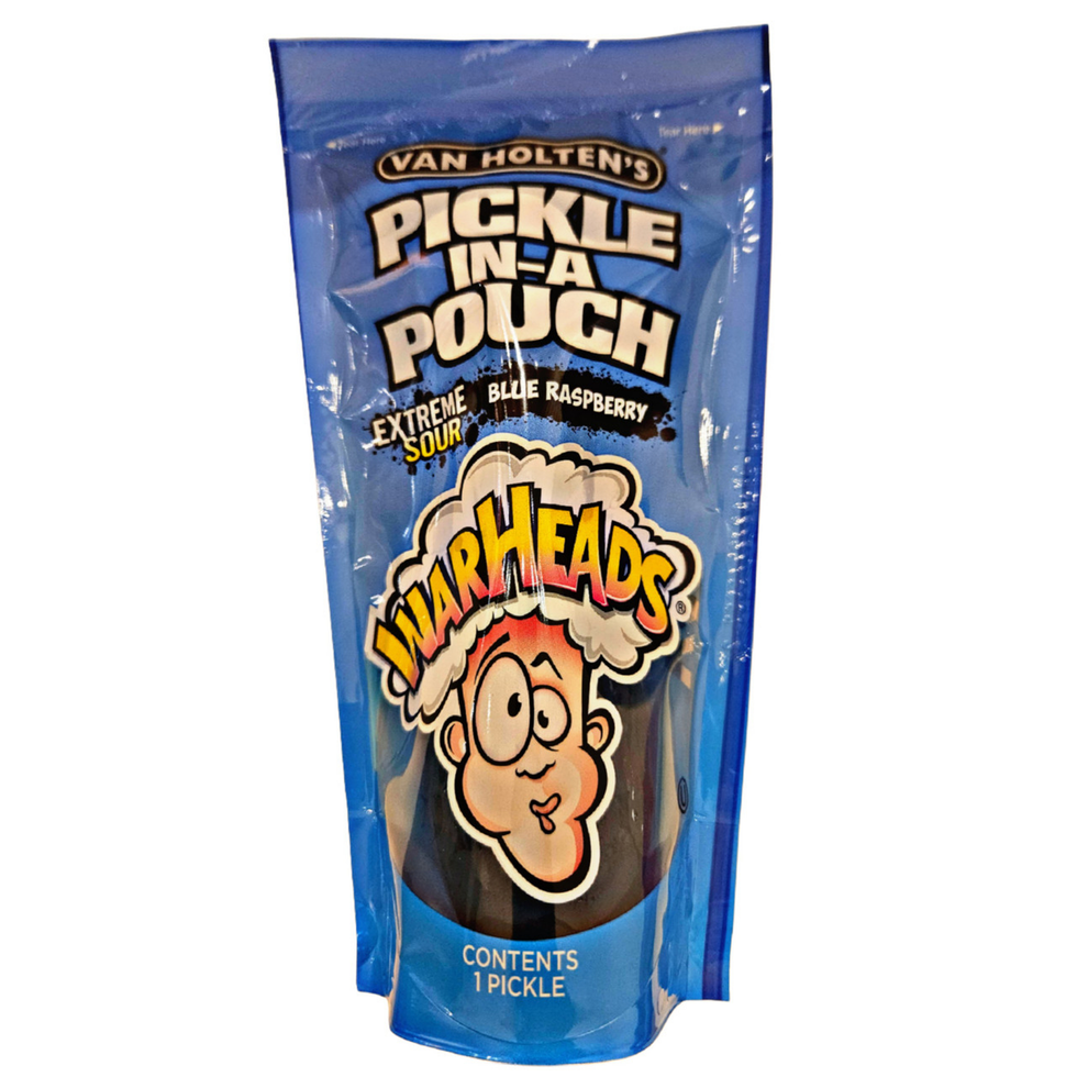 Van Holten's Pickle Warheads Blue Raspberry Jumbo | Grocery