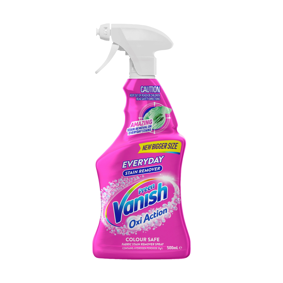 Vanish Preen Oxi Action Everyday Stain Remover Spray 500ml | Household
