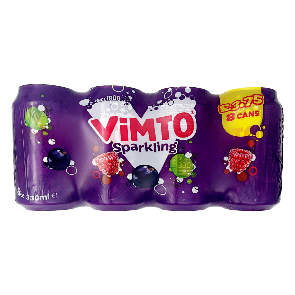 Vimto Sparkling Original 330ml 8pk | Grocery | Crackerjack