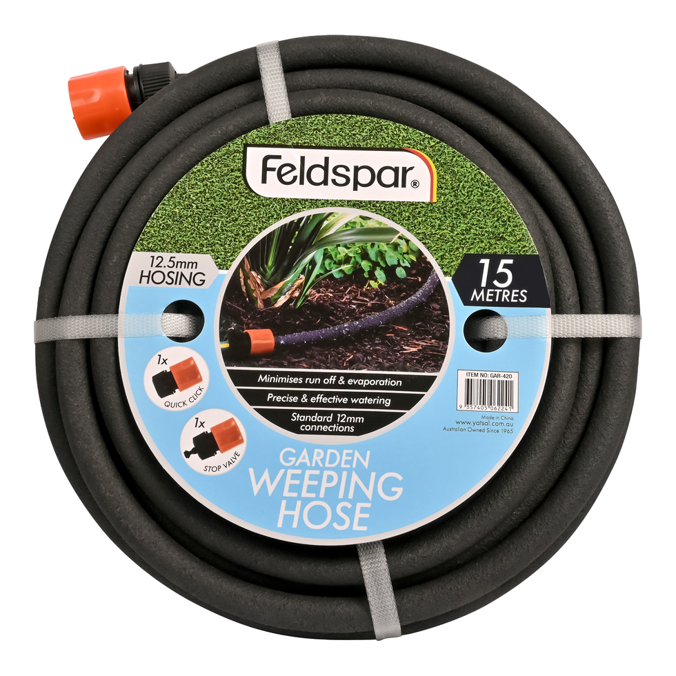 Feldspar Weeping Soaker Hose 15m | Gardening | Crackerjack