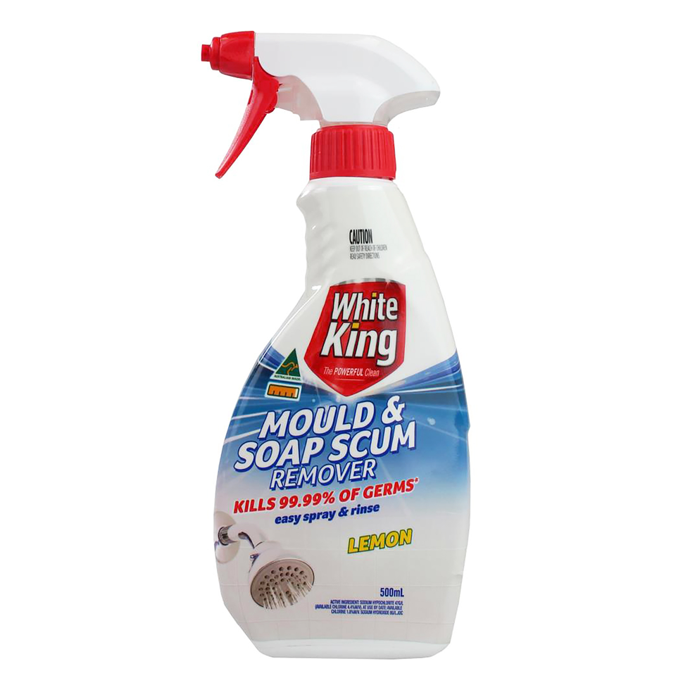 White King Mould & Soap Scum Remover Lemon 500ml | Household