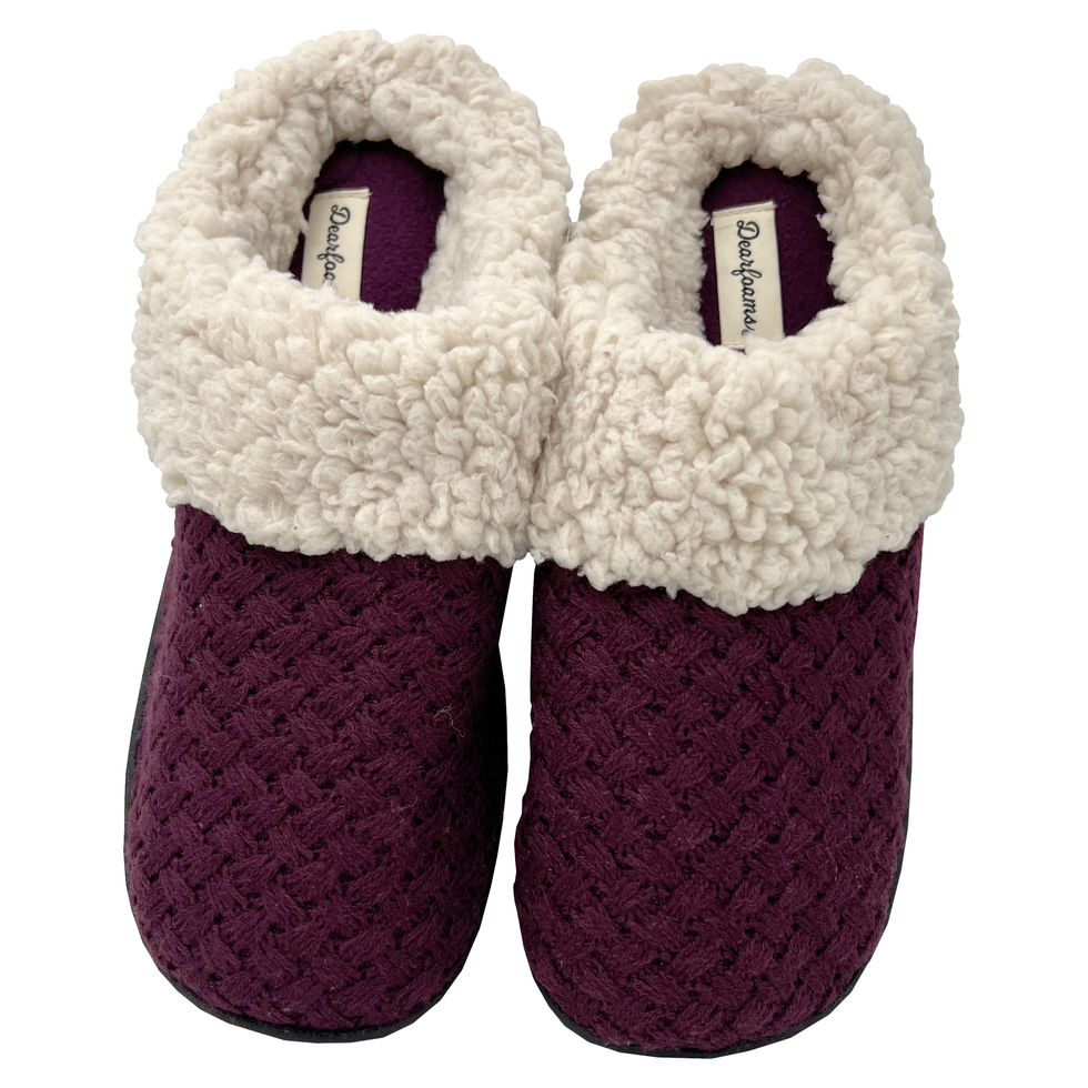 Women's Premium Sherpa Lined Slippers Assorted | Clothing